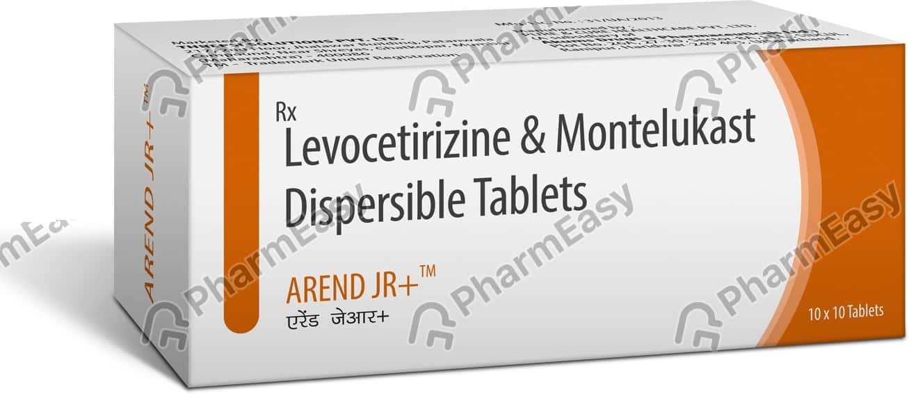 Arend Jr Plus Strip Of 10 Tablets: Uses, Side Effects, Price & Dosage ...