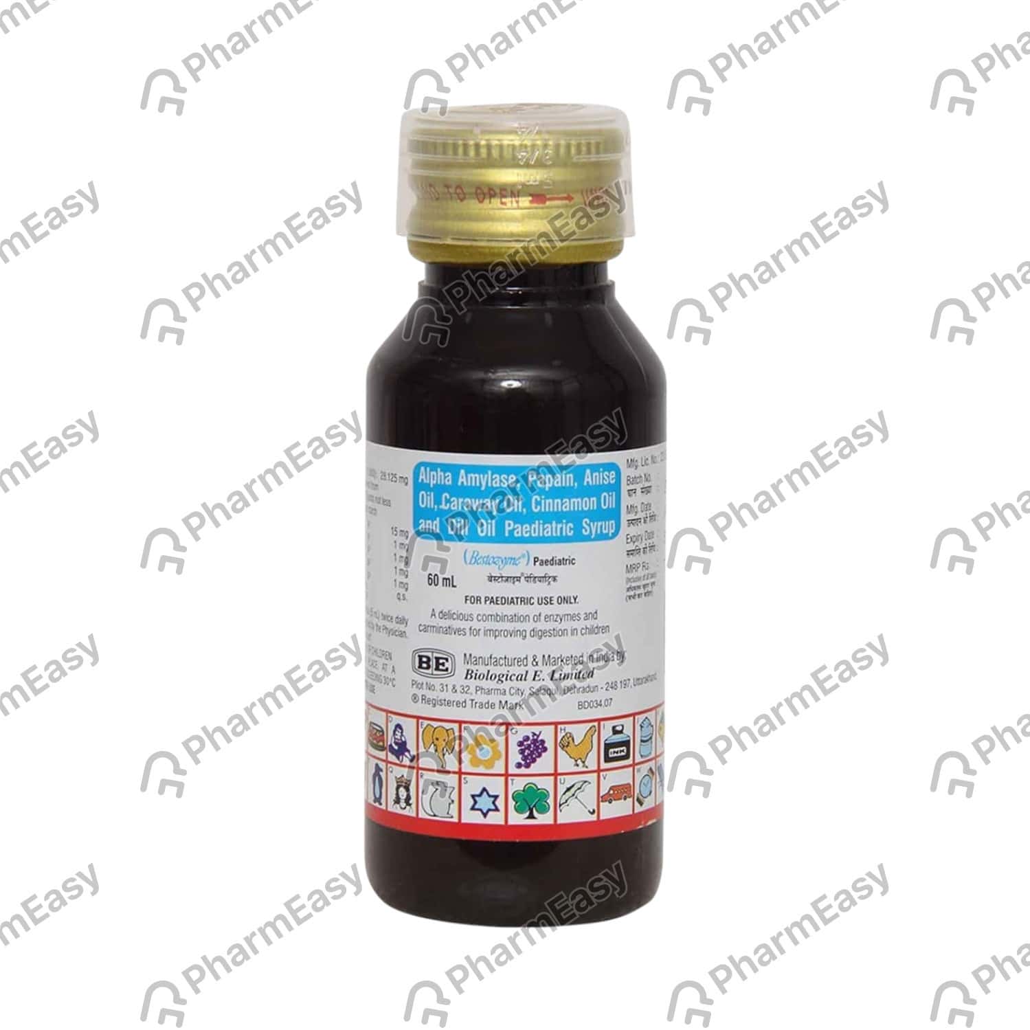 Bestozyme Pd Vanilla And Butterscotch Flavour Bottle Of 60ml Syrup ...