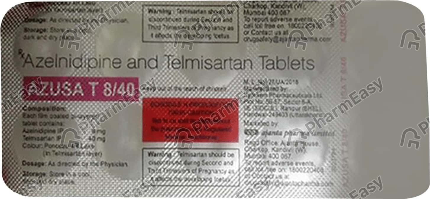 Buy Zeblong T 8/40mg Strip Of 10 Tablets Online at Flat 15% OFF | PharmEasy