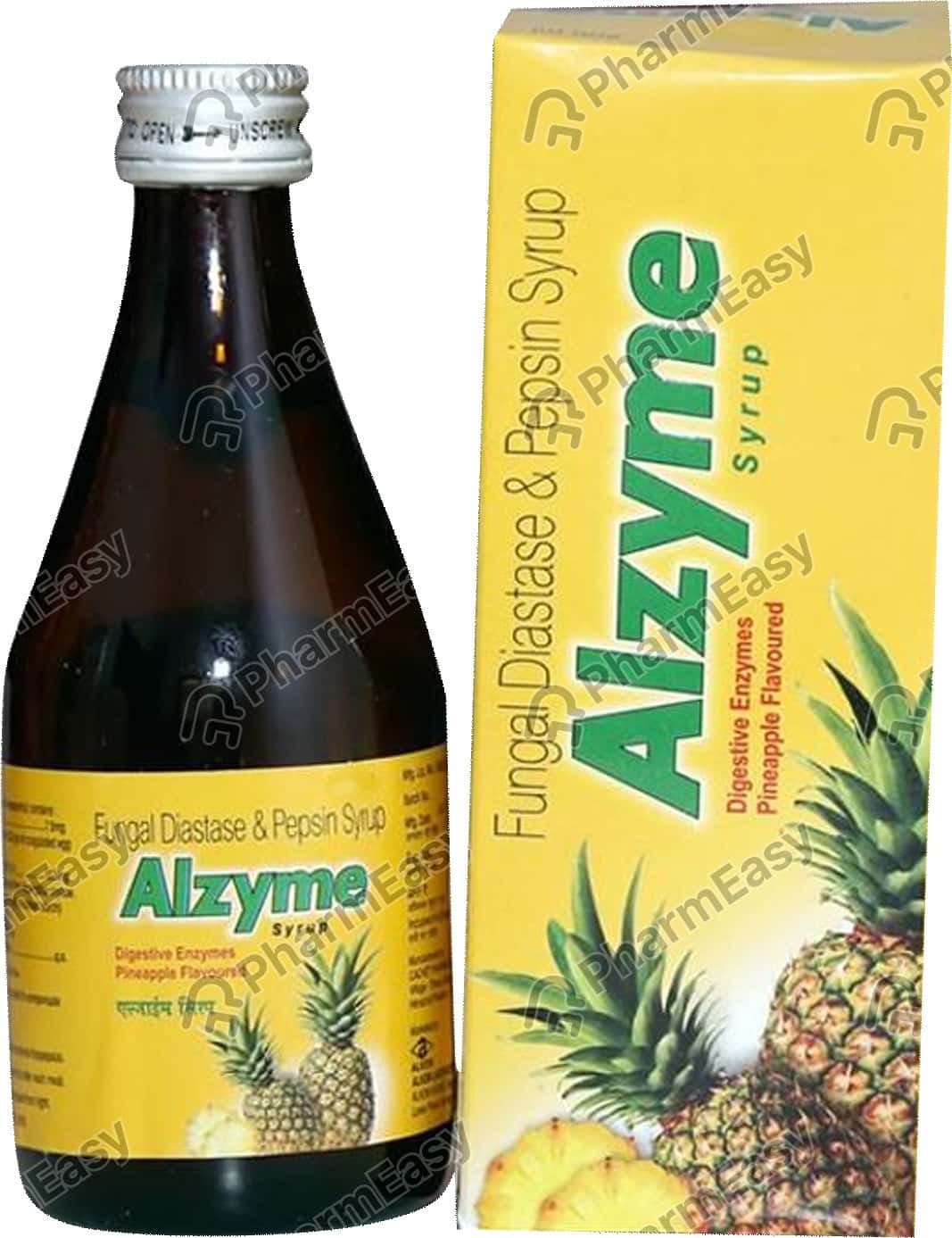 Anglozyme Pineapple Flavour Syrup 100ml: Uses, Side Effects, Price ...