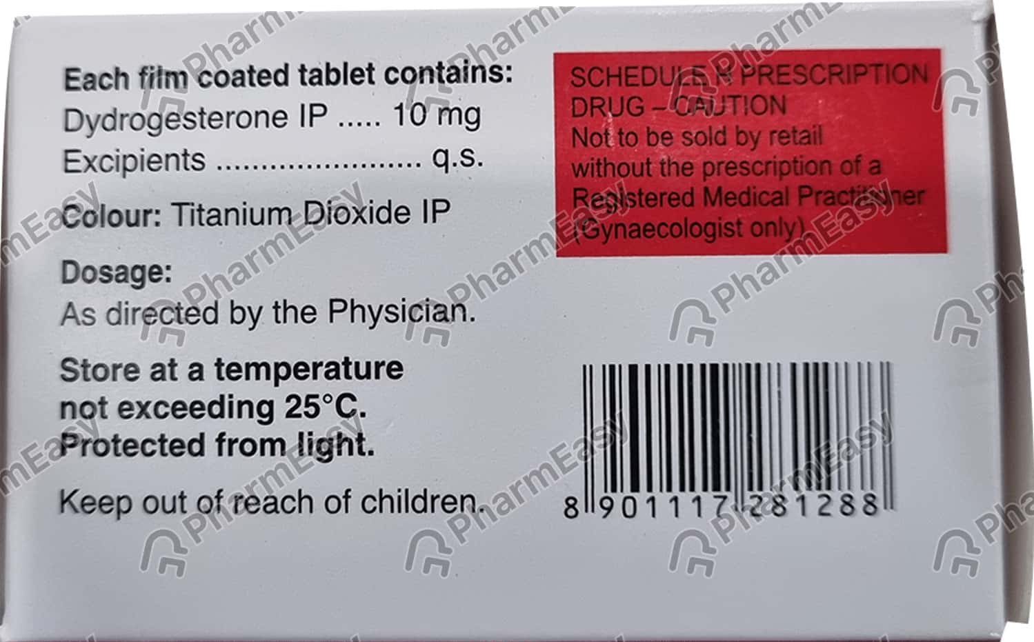 Buy Dydrolady Art 10 MG Tablet (10) Online at Flat 15% OFF | PharmEasy
