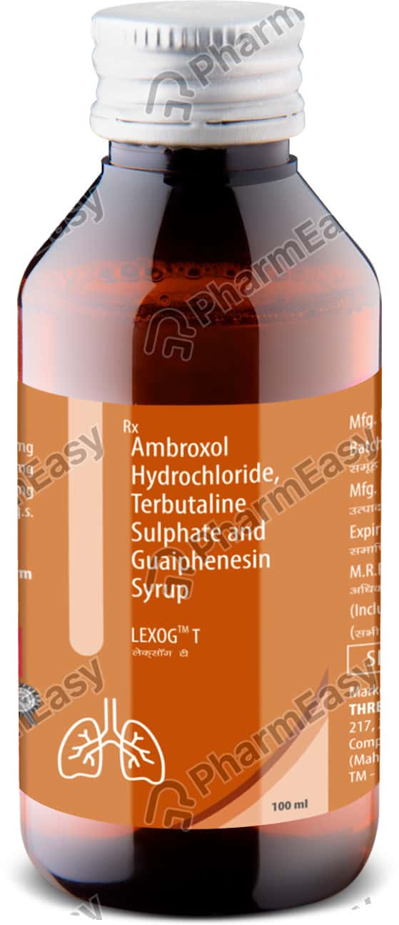 Lexog T Bottle Of 100ml Syrup: Uses, Side Effects, Price & Dosage ...