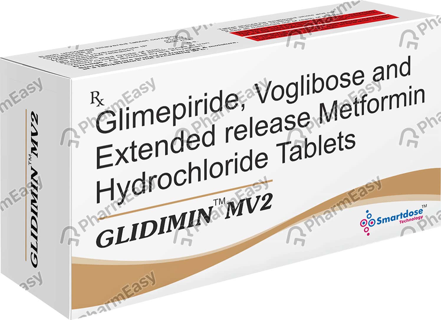 Glidimin Mv 2mg Strip Of 10 Tablets: Uses, Side Effects, Price & Dosage ...