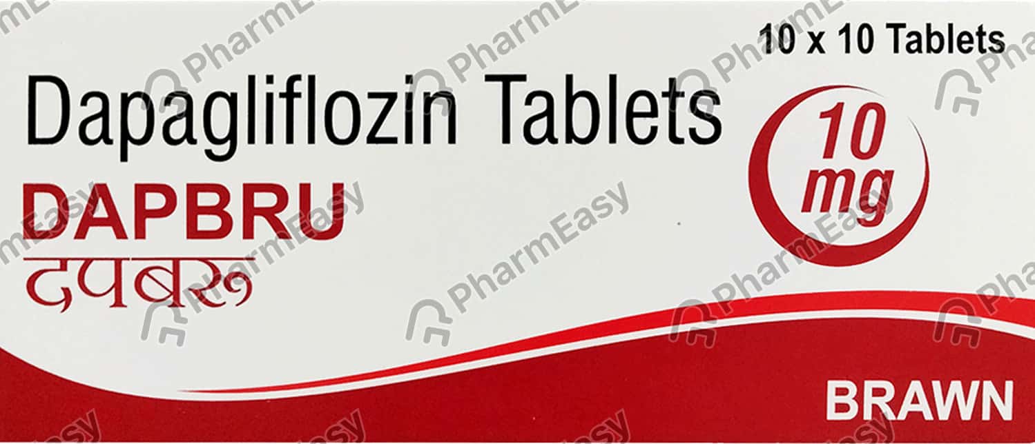 Dapbru 10 MG Tablet (10): Uses, Side Effects, Price & Dosage | PharmEasy