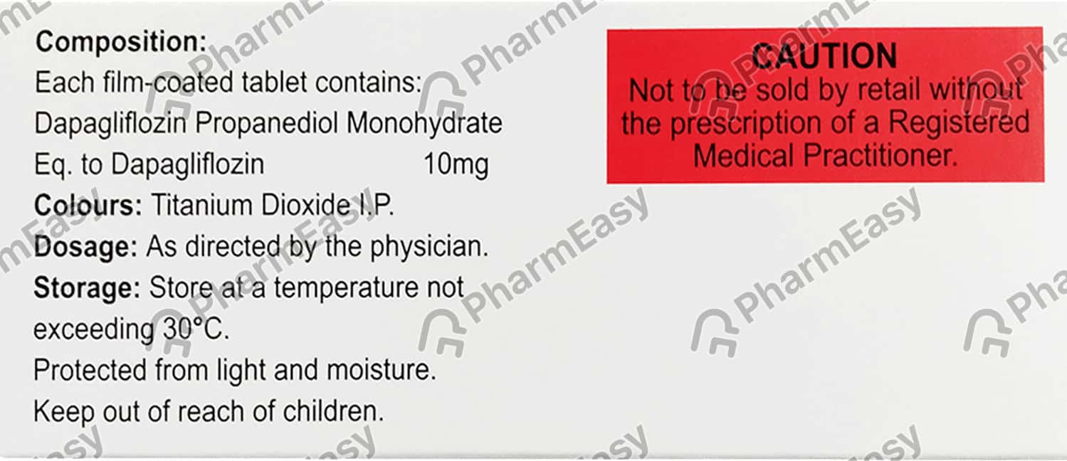 Dapbru 10 MG Tablet (10): Uses, Side Effects, Price & Dosage | PharmEasy