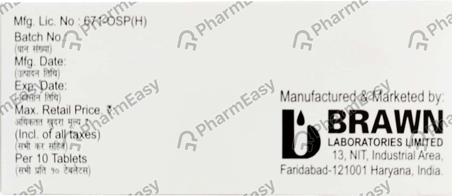 Dapbru 10 MG Tablet (10): Uses, Side Effects, Price & Dosage | PharmEasy