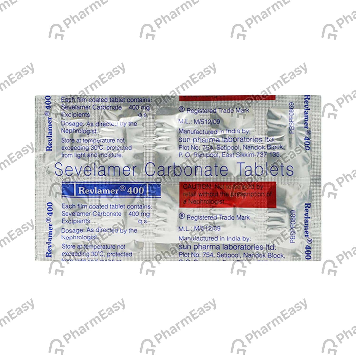 Sevelamer 400 Tablet: Uses, Side-effects, Price, Dosage & More Info ...