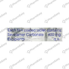 Sevelamer 400 Tablet: Uses, Side-effects, Price, Dosage & More Info ...