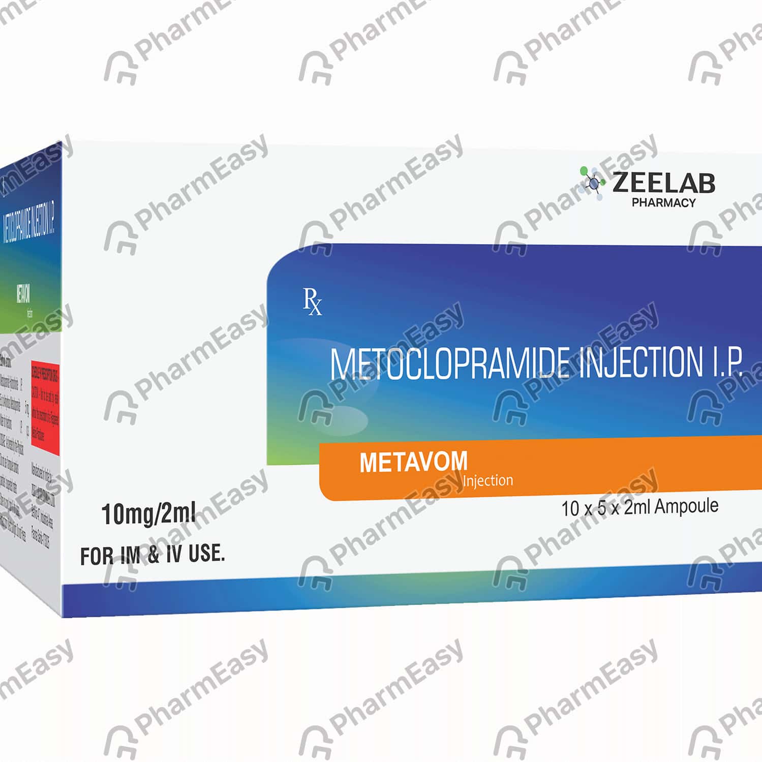 Metavom 5 MG/ML Injection (2): Uses, Side Effects, Price & Dosage ...