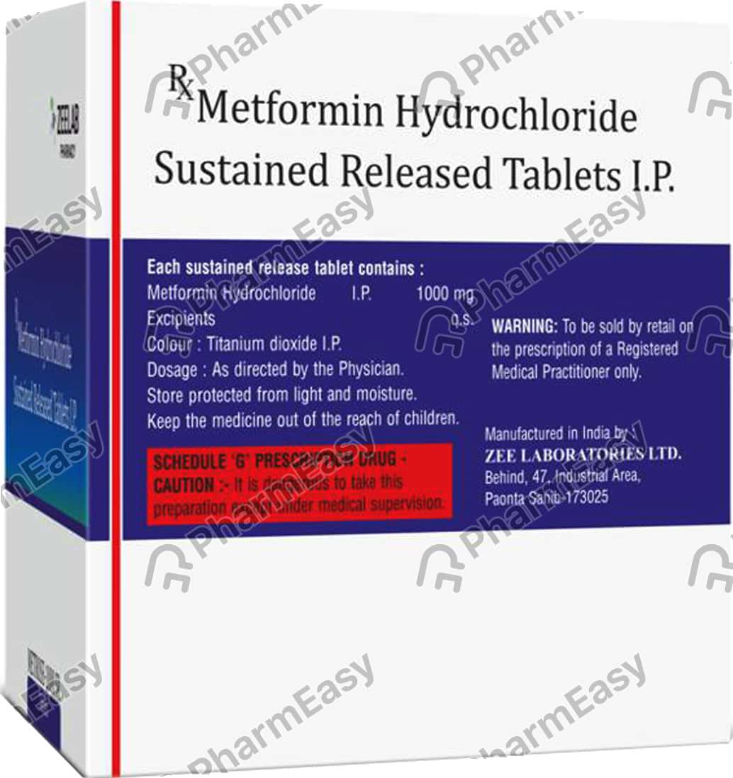 Metrose Sr 1000 MG Tablet (15): Uses, Side Effects, Price & Dosage ...