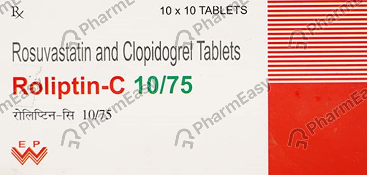 Roliptin C 10/75 Mg Strip Of 10 Tablets: Uses, Side Effects, Price ...