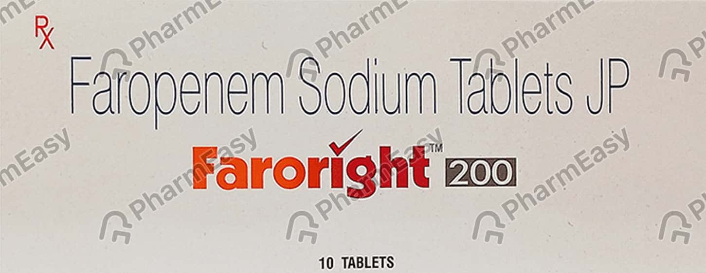 Faroright 200 MG Tablet (10): Uses, Side Effects, Price & Dosage ...