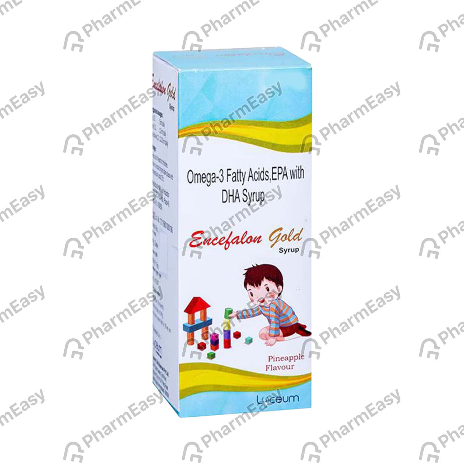Buy Encefalon Gold Pineapple Flavour Bottle Of 150ml Syrup Online at ...