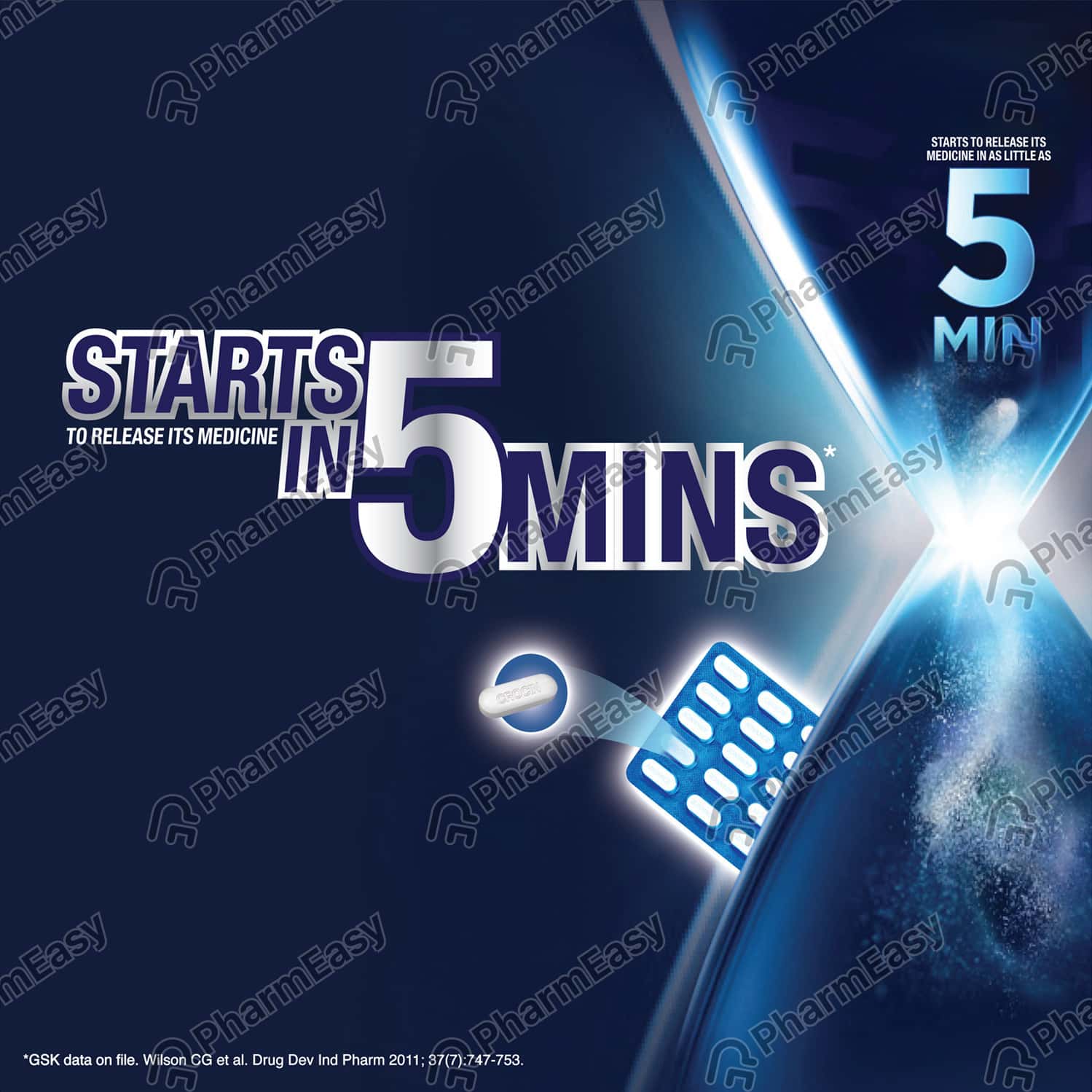 Crocin Advance 500 MG Tablet (20): Uses, Side Effects, Price & Dosage ...