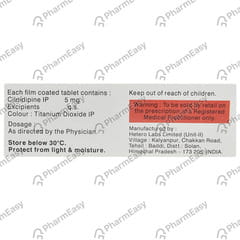 Dilnip 5 MG Tablet (15): Uses, Side Effects, Price & Dosage | PharmEasy