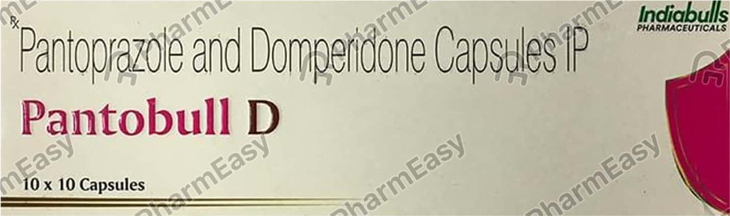 Pantobull D Strip Of 10 Capsules: Uses, Side Effects, Price & Dosage ...