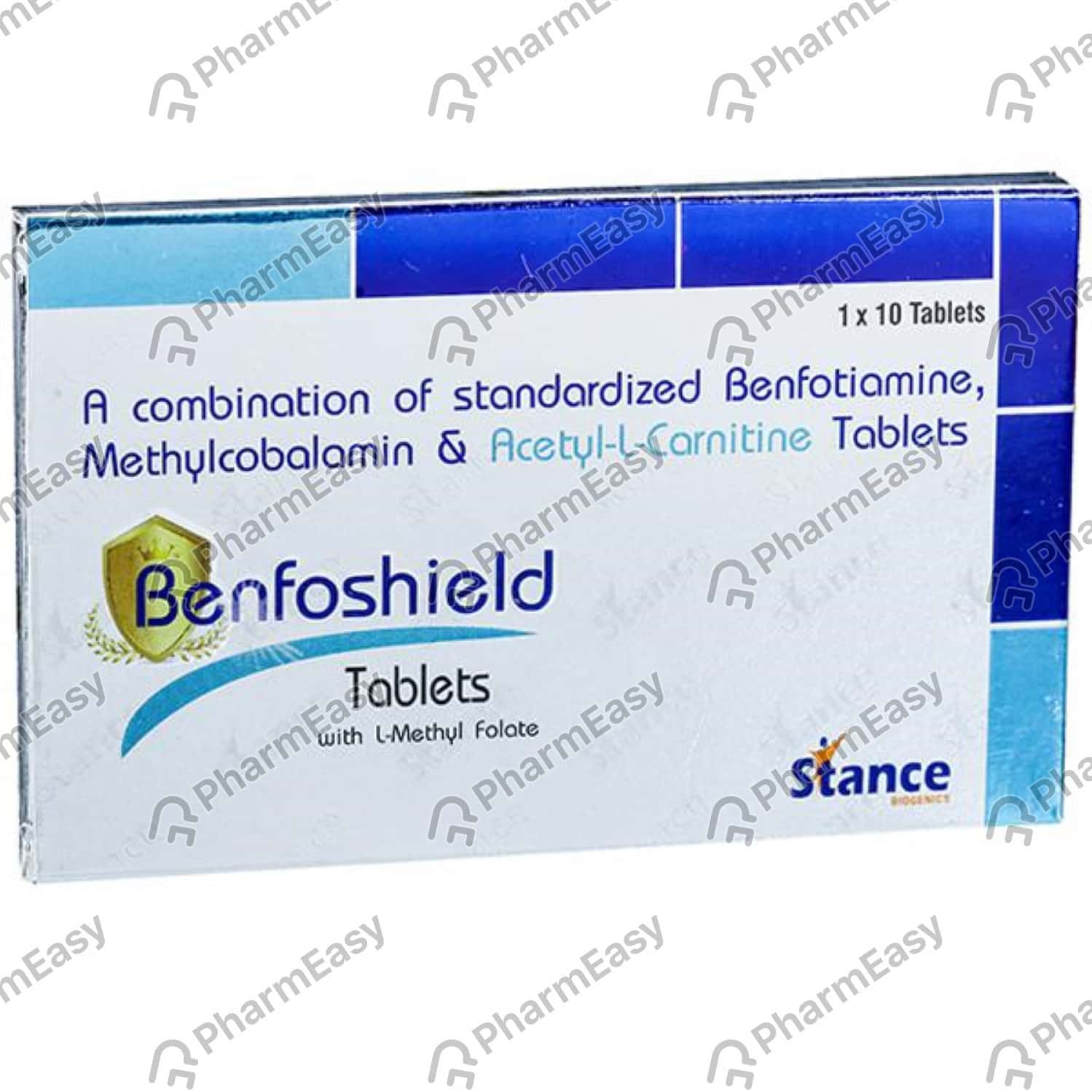 Buy Benfoshield Strip Of 10 Tablets Online & Save Up to 24% at PharmEasy