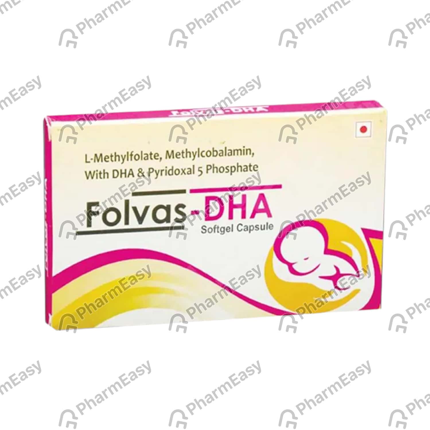 Buy Folvas Dha Strip Of 10 Tablets Online at Flat 15% OFF | PharmEasy