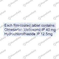 Olmat 40mg H Strip Of 15 Tablets: Uses, Side Effects, Price & Dosage ...