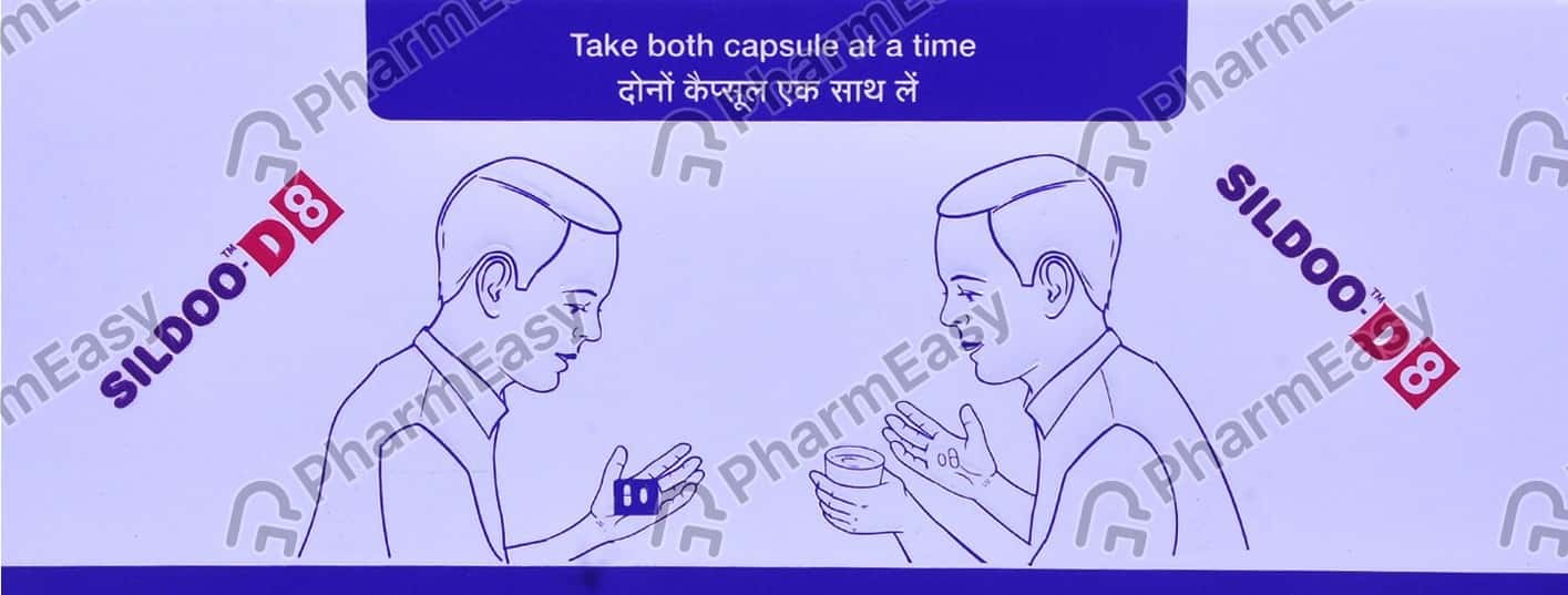 Sildoo D 8mg Combipack Strip Of 20 Capsules: Uses, Side Effects, Price ...