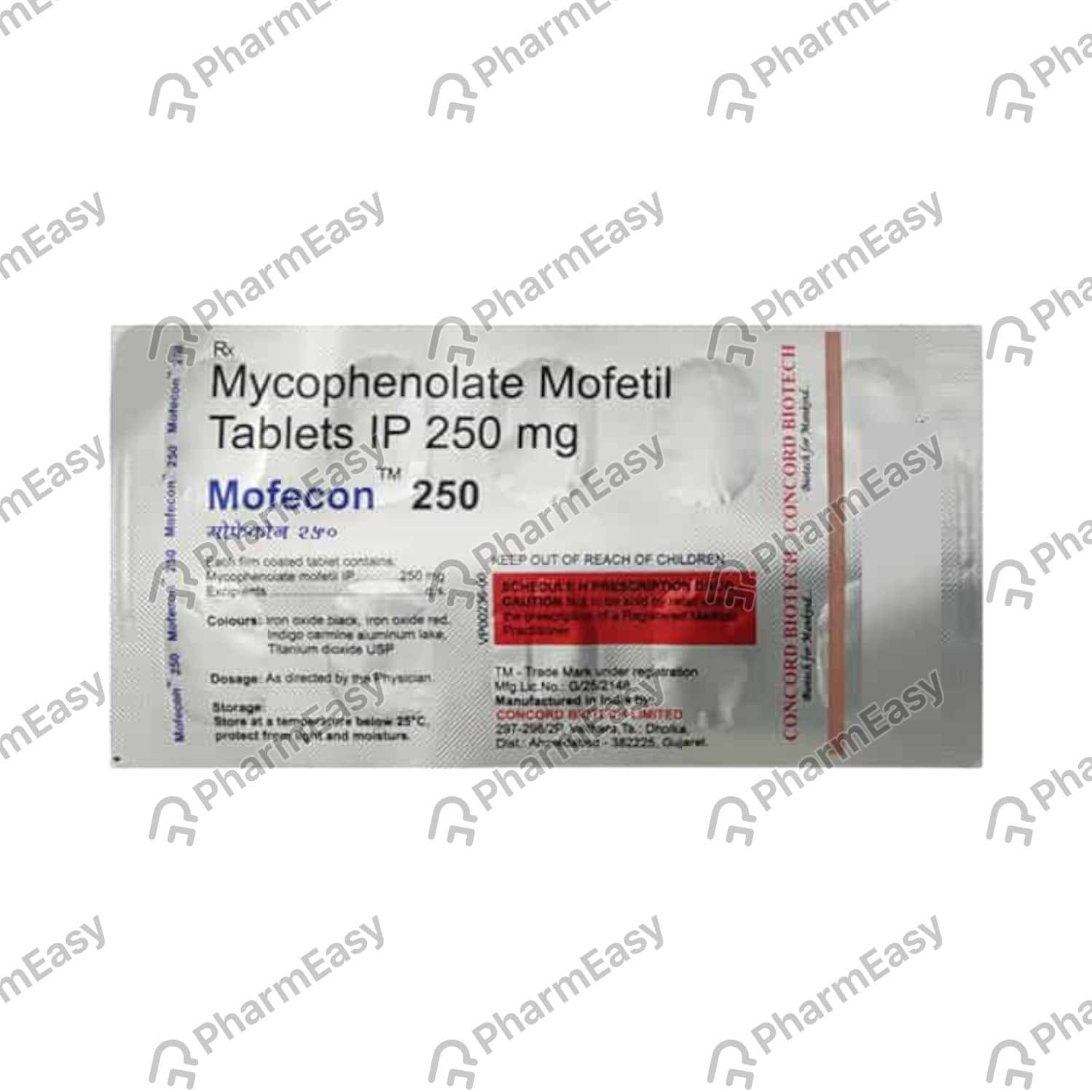 Buy Mofecon 250 MG Tablet (10) Online at Flat 15% OFF | PharmEasy