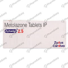 Zytanix 2.5 MG Tablet (15): Uses, Side Effects, Price & Dosage | PharmEasy