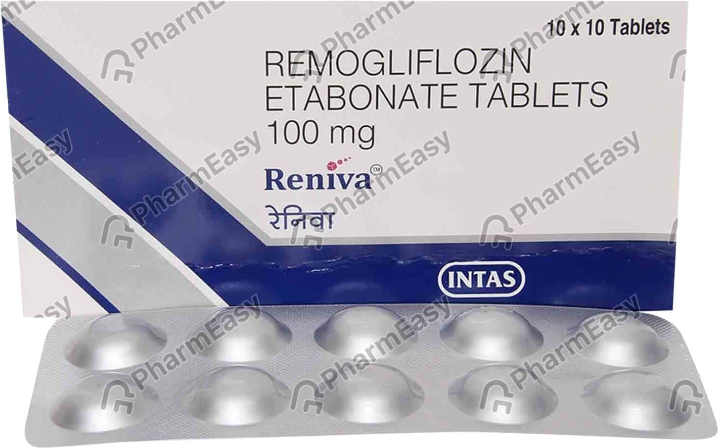 Reniva 100 MG Tablet (10): Uses, Side Effects, Price & Dosage | PharmEasy