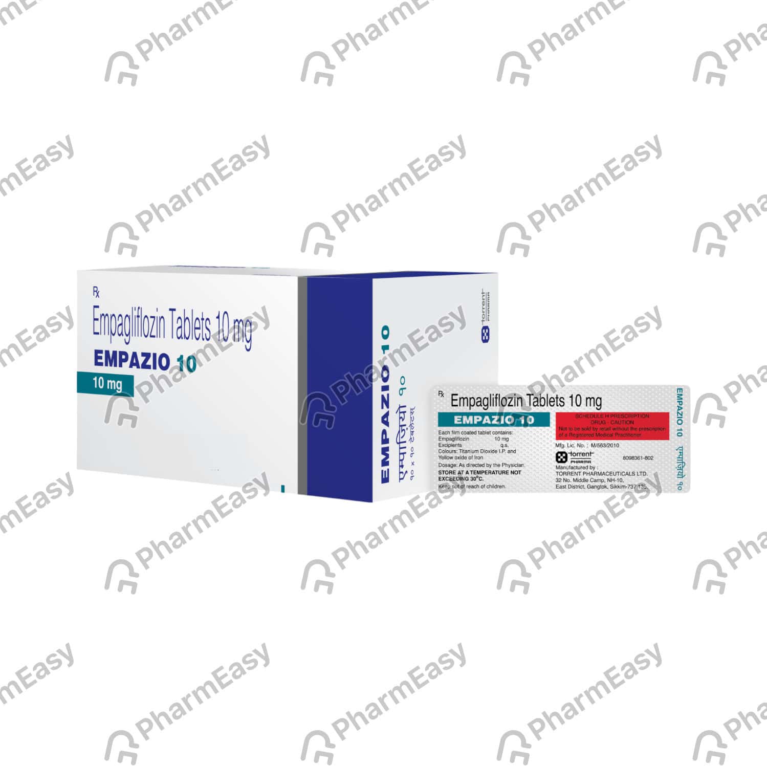 Empazio 10 MG Tablet (10): Uses, Side Effects, Price & Dosage | PharmEasy