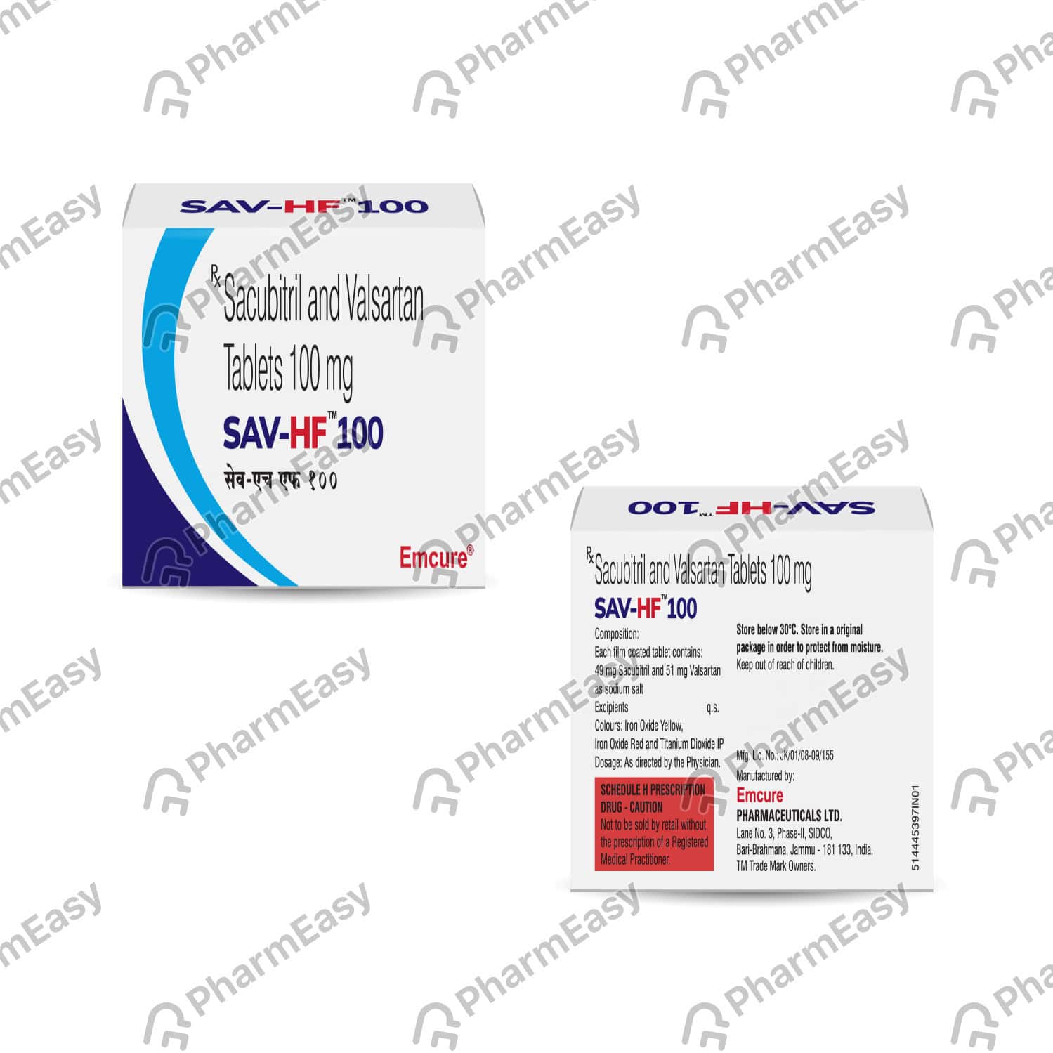 Sav Hf 100mg Strip Of 10 Tablets: Uses, Side Effects, Price & Dosage ...