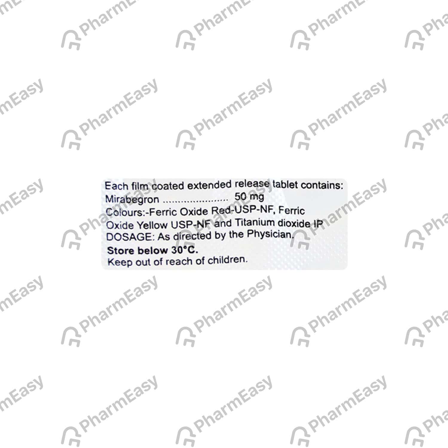 Msn Mirabig S 50mg Strip Of 10 Tablets: Uses, Side Effects, Price ...