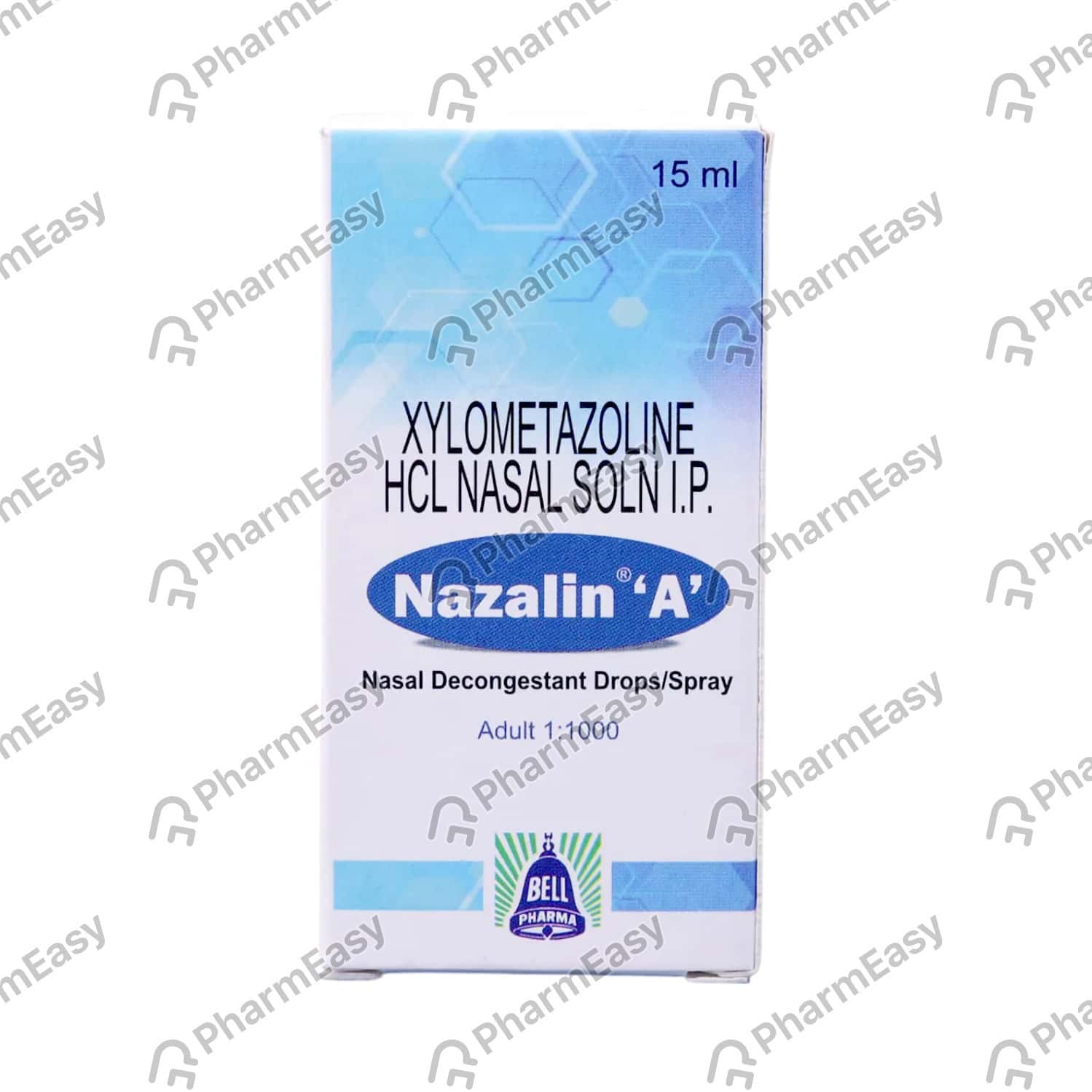 Nazalin A 0.1 % Nasal Drop (15): Uses, Side Effects, Price & Dosage ...