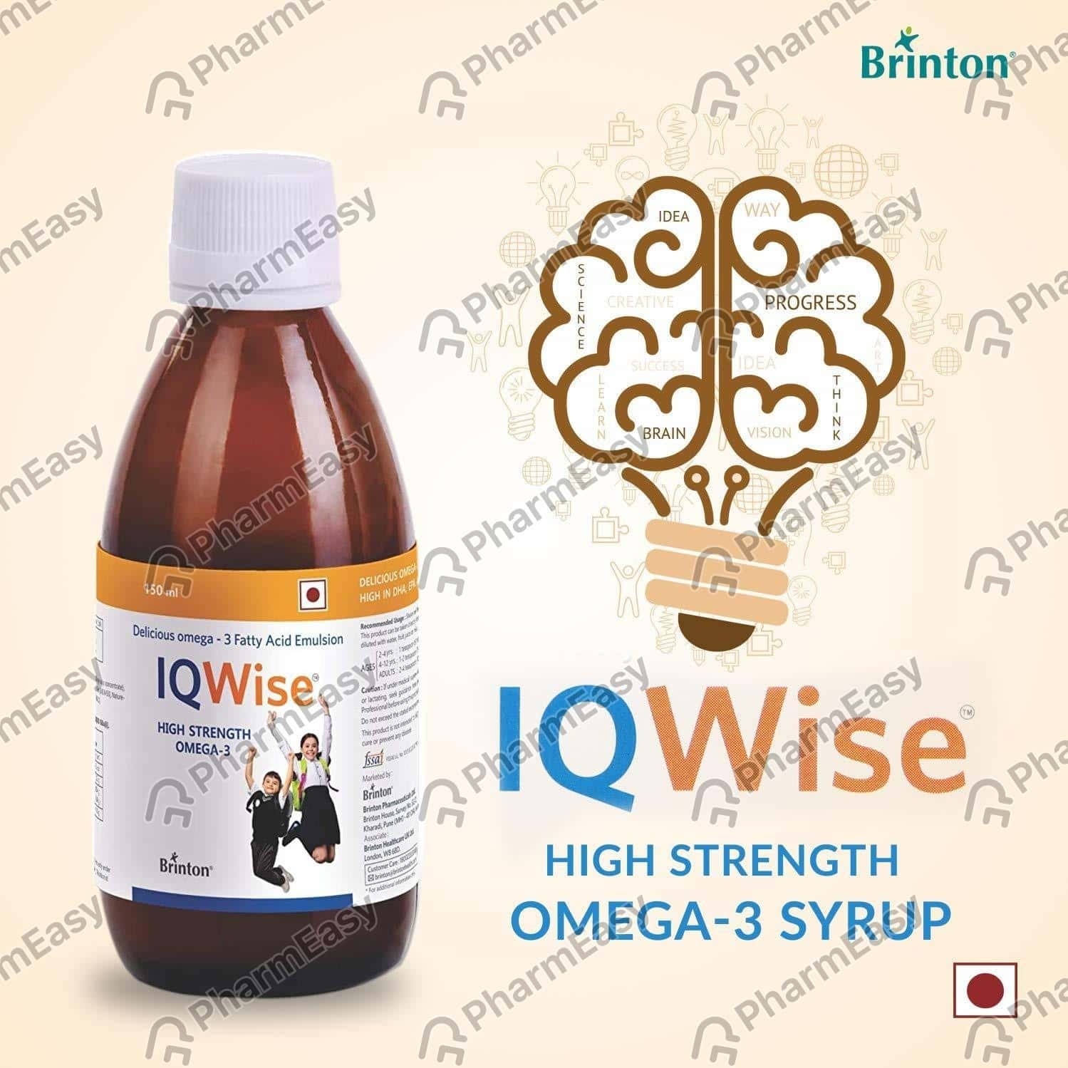 Buy Iq Wise Bottle Of 150ml Emulsion Online at Flat 15% OFF | PharmEasy