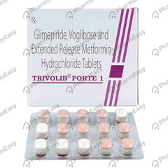 Trivolib Forte 1mg Strip Of 15 Tablets: Uses, Side Effects, Price ...