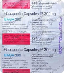 Baga 300 MG Capsule (15): Uses, Side Effects, Price & Dosage | PharmEasy