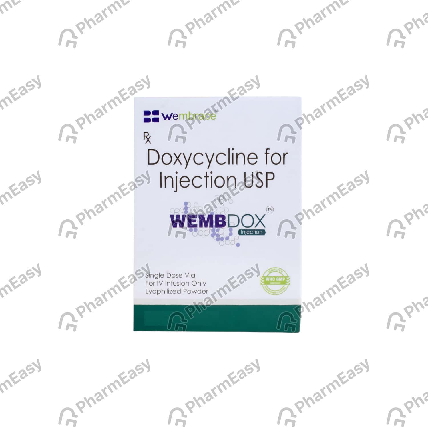 Buy Wembdox 100 MG Powder For Injection (1) Online at Flat 15% OFF ...
