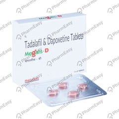Megalis D Strip Of 4 Tablets: Uses, Side Effects, Price & Dosage ...
