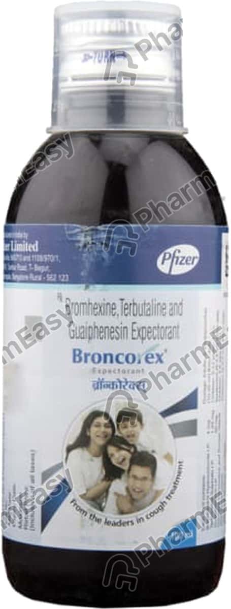 Broncorex Sugar Free Bottle Of 100ml Expectorant: Uses, Side Effects ...