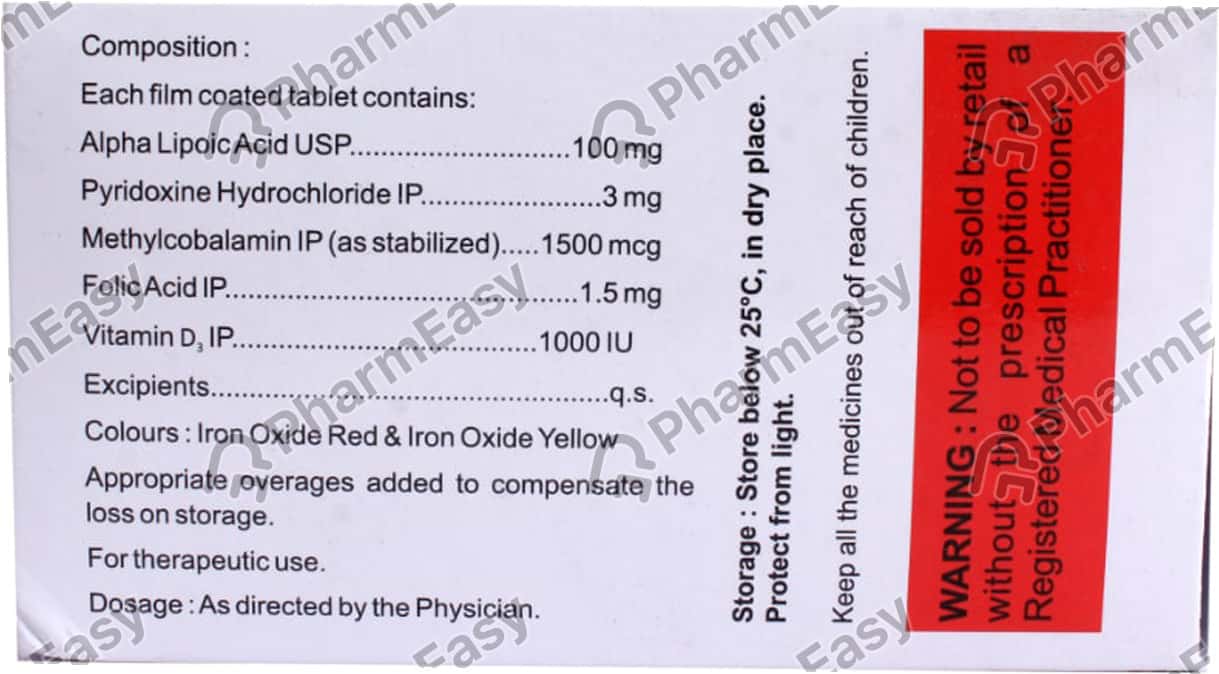 Remylin D 1000iu Strip Of 15 Tablets: Uses, Side Effects, Price ...