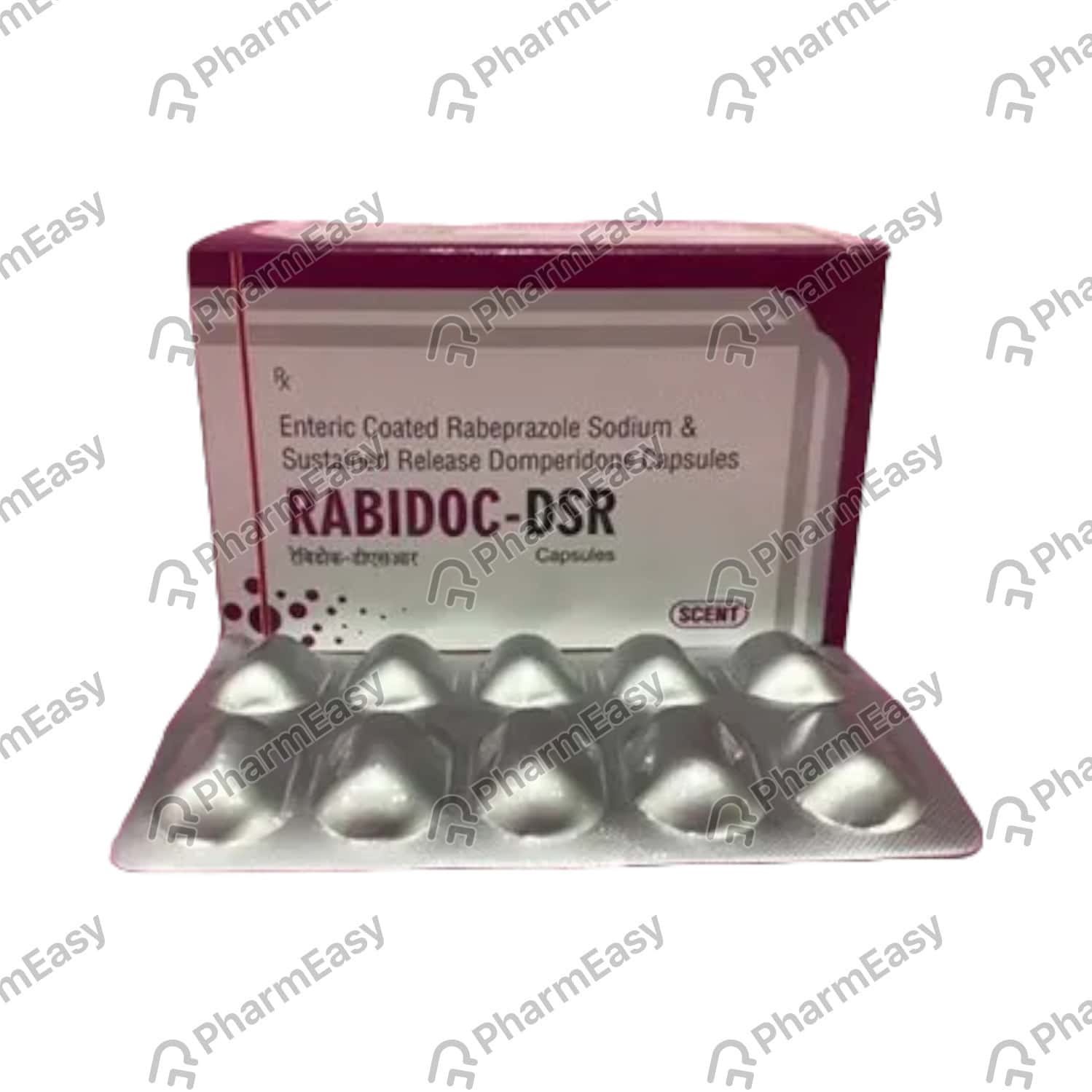 Rabidoc Dsr Strip Of 10 Capsules: Uses, Side Effects, Price & Dosage ...