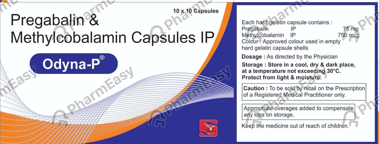 Odyna P Strip Of 10 Capsules: Uses, Side Effects, Price & Dosage ...