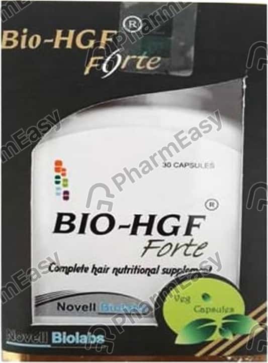 Buy BIO HGF FORTE TABLETS 30'S Online & Get Upto 60% OFF at PharmEasy