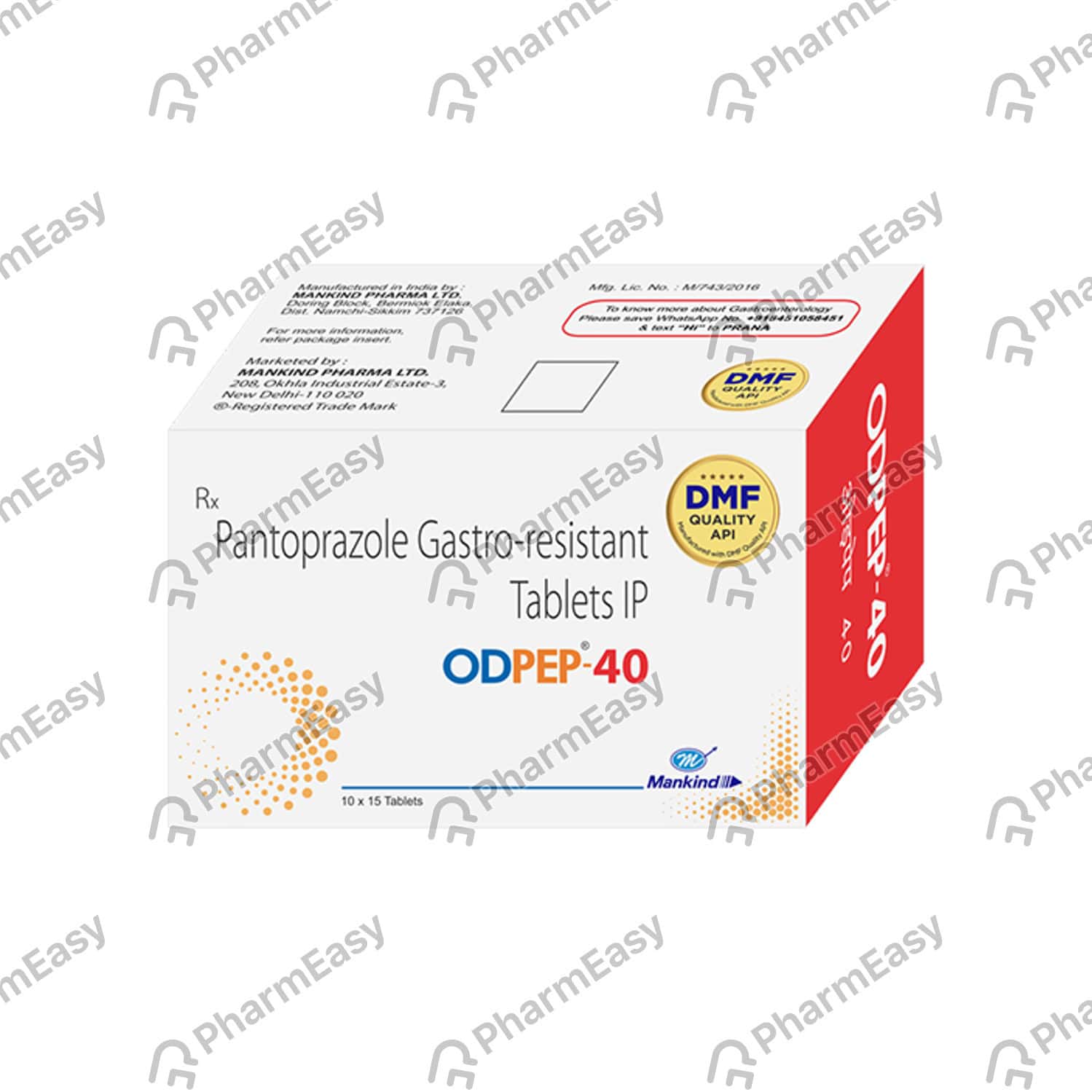 Odpep 40 MG Tablet (15): Uses, Side Effects, Price & Dosage | PharmEasy