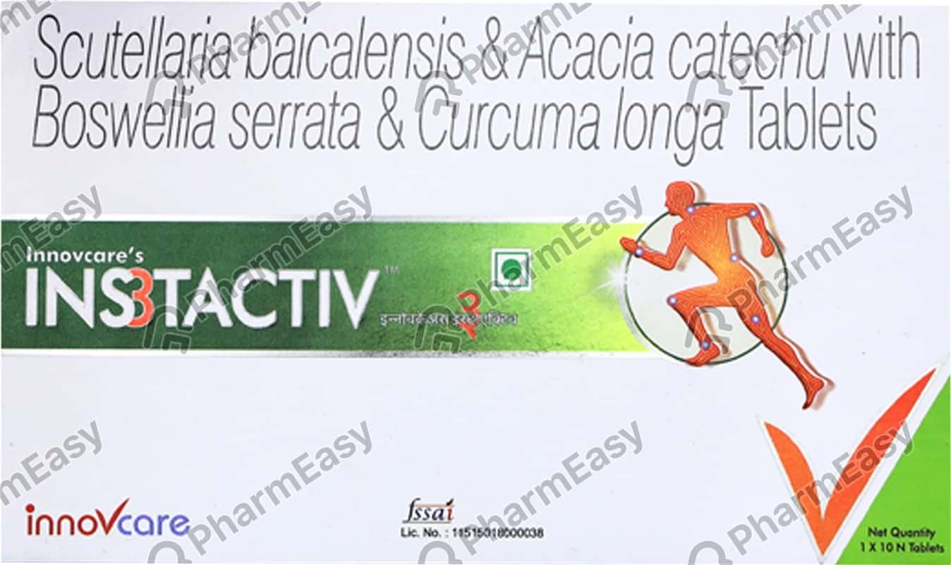 Ins3tactiv Oa 35 MG Tablet (10): Uses, Side Effects, Price & Dosage ...