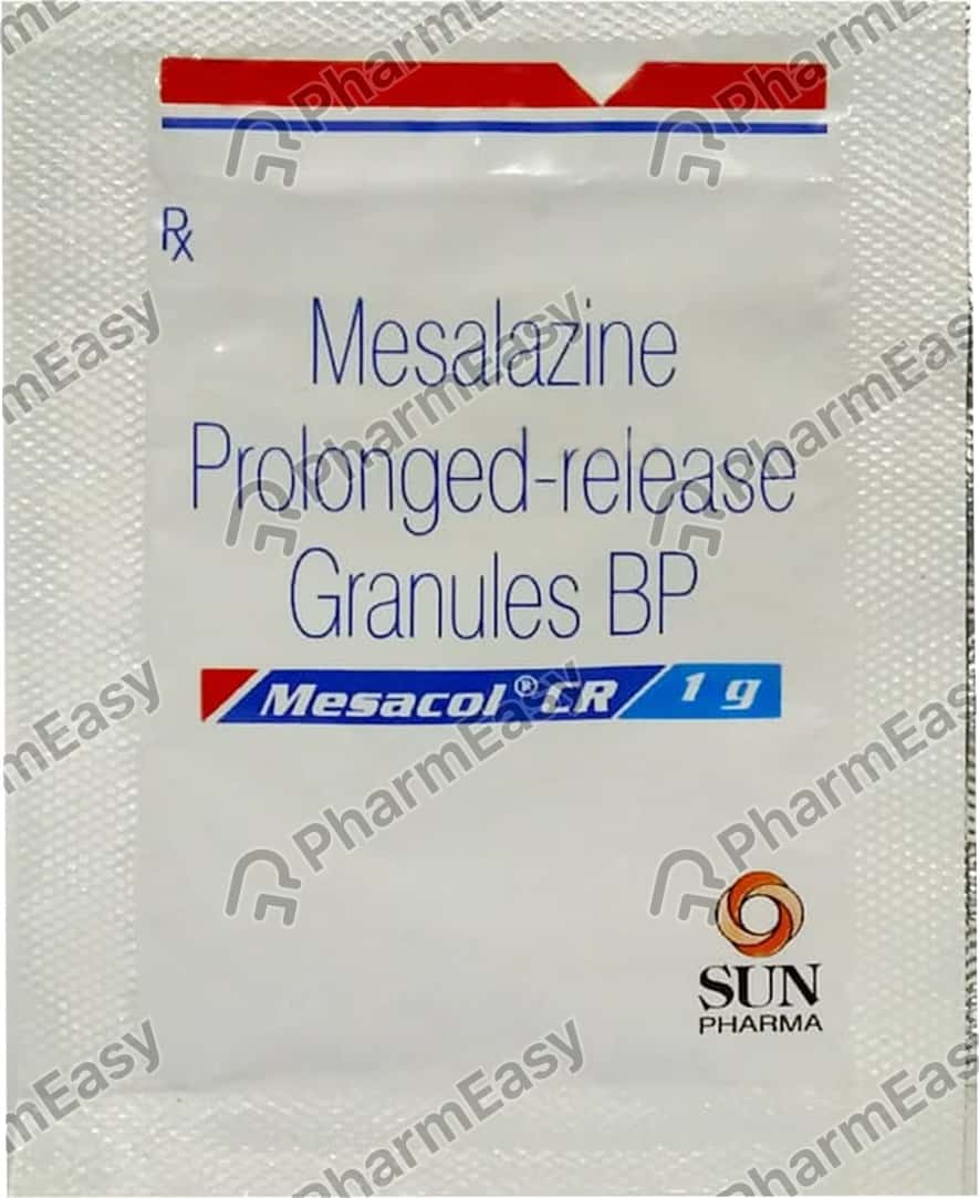 Mesacol Cr 1 G Granules (1): Uses, Side Effects, Price & Dosage | PharmEasy