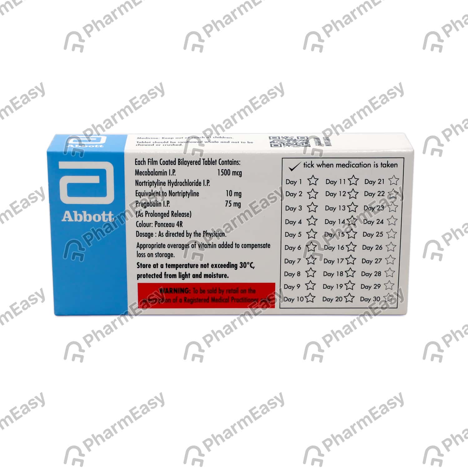 Buy Nervup Pn Strip Of 10 Tablets Online at Flat 15% OFF | PharmEasy