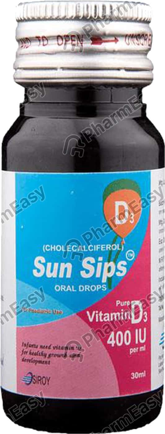 Sun Sips 400 IU Oral Drop (15) - Uses, Side Effects, Dosage ...