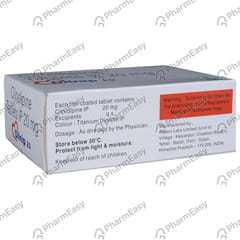 Dilnip 20 MG Tablet (15): Uses, Side Effects, Price & Dosage | PharmEasy