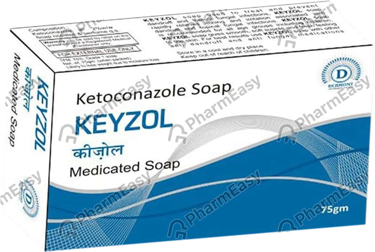 Keyzol 2 %W/W Soap (75): Uses, Side Effects, Price & Dosage | PharmEasy