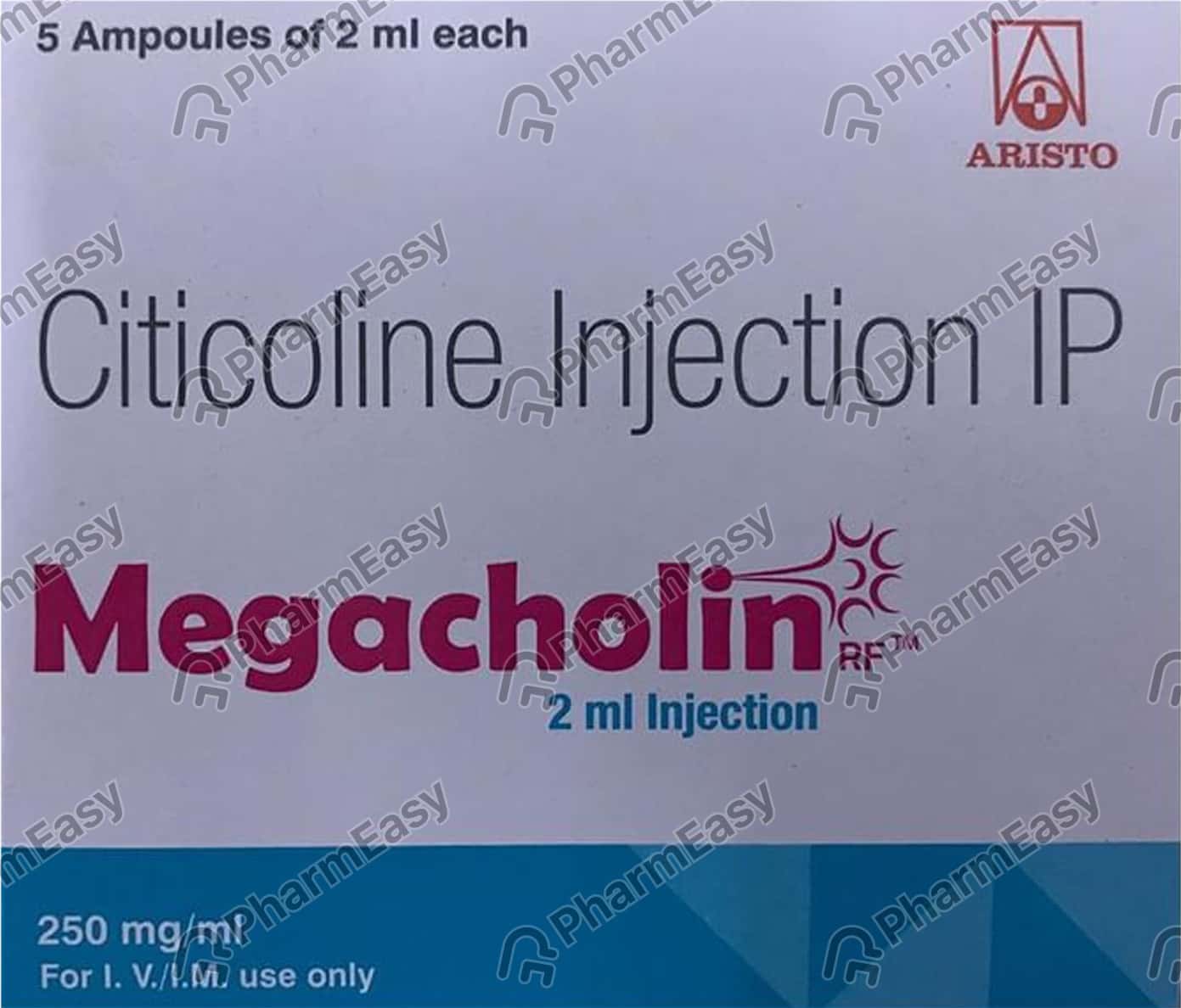 Megacholin Rf 250 MG/ML Injection (2): Uses, Side Effects, Price ...