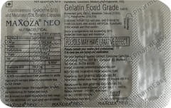 Buy Maxoza Neo Strip Of 10 Capsules Online at Flat 15% OFF | PharmEasy